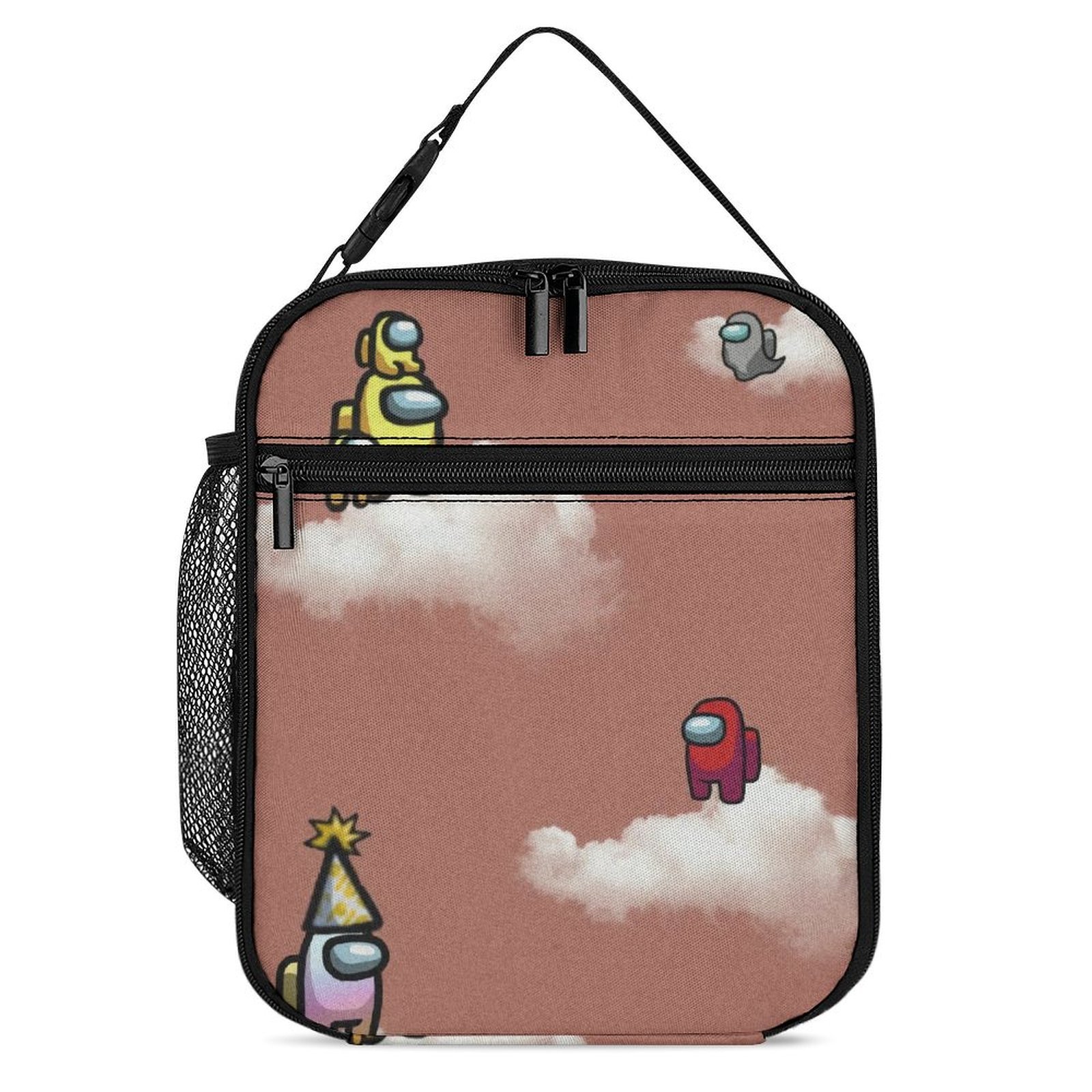 Gaming Among Us Clouds Insulated Lunch Boxes for Women Man, Portable ...