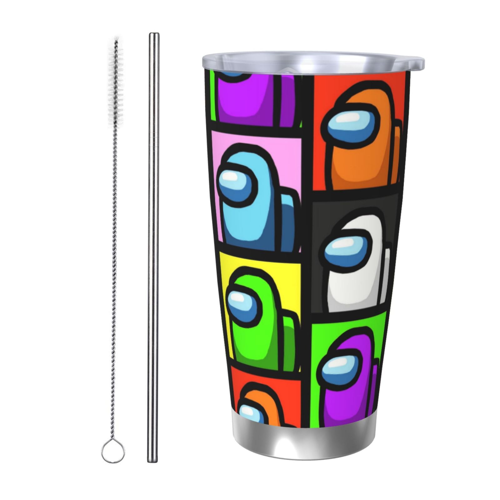 Gaming Among Us Combination Chart Water Bottle,Coffee Cups,Insulated ...