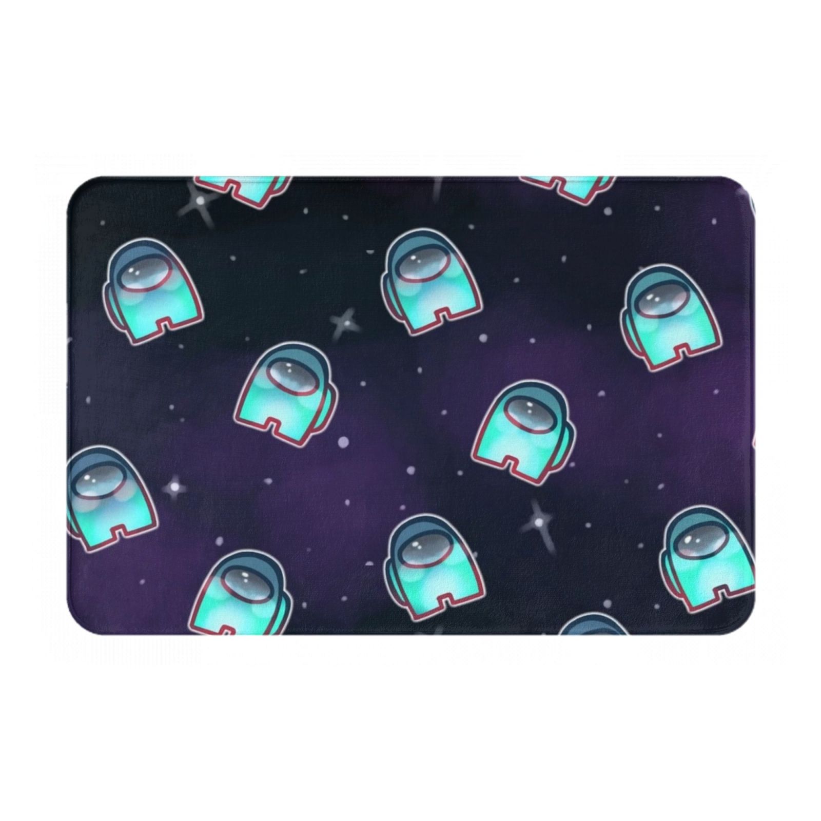 Gaming Among-Us Door Mat,Christmas Outdoor Front Door Decor Mat,Flannel ...