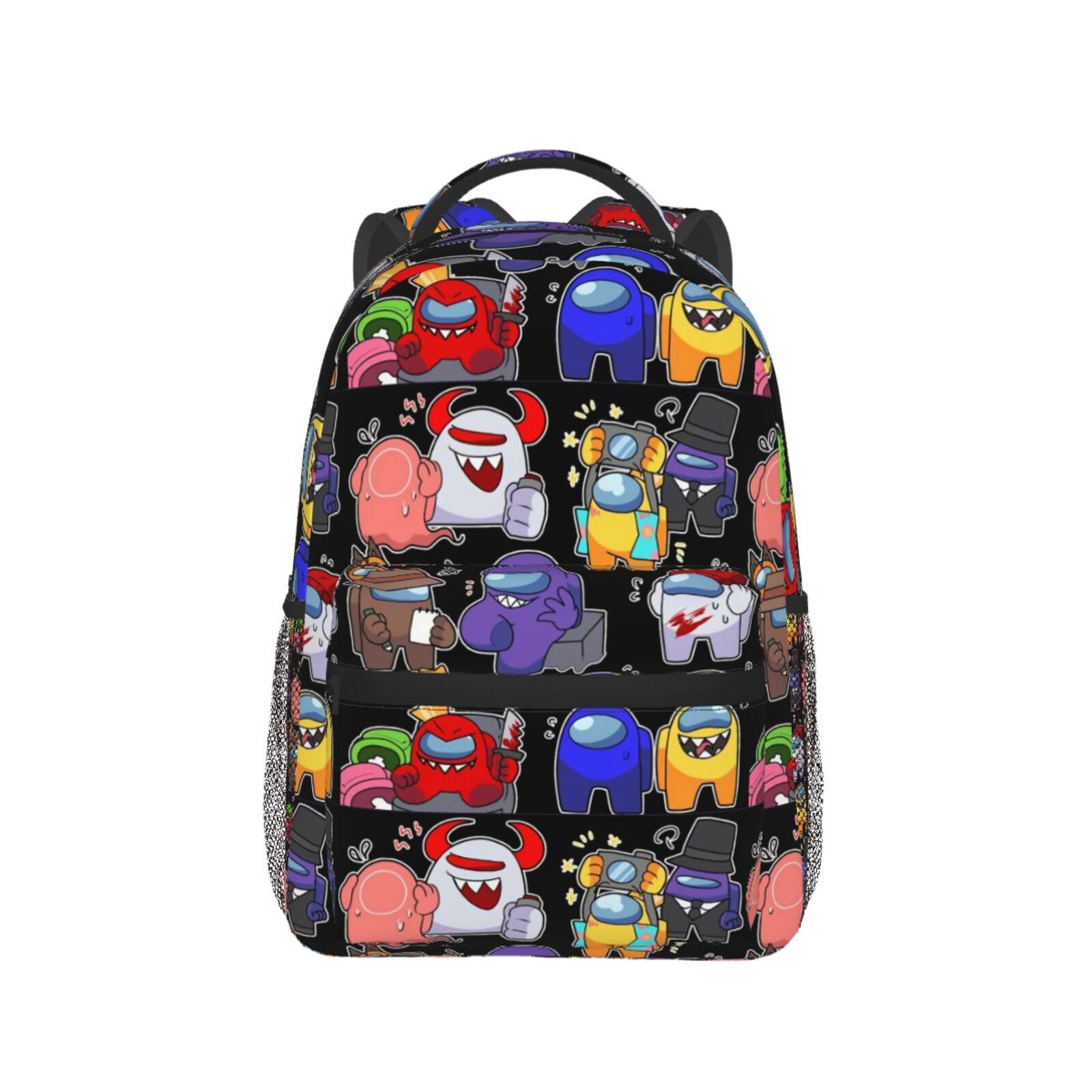 Gaming Among-Us Imposter Crewmate Backpack,Fabric & PVC Backpack with ...