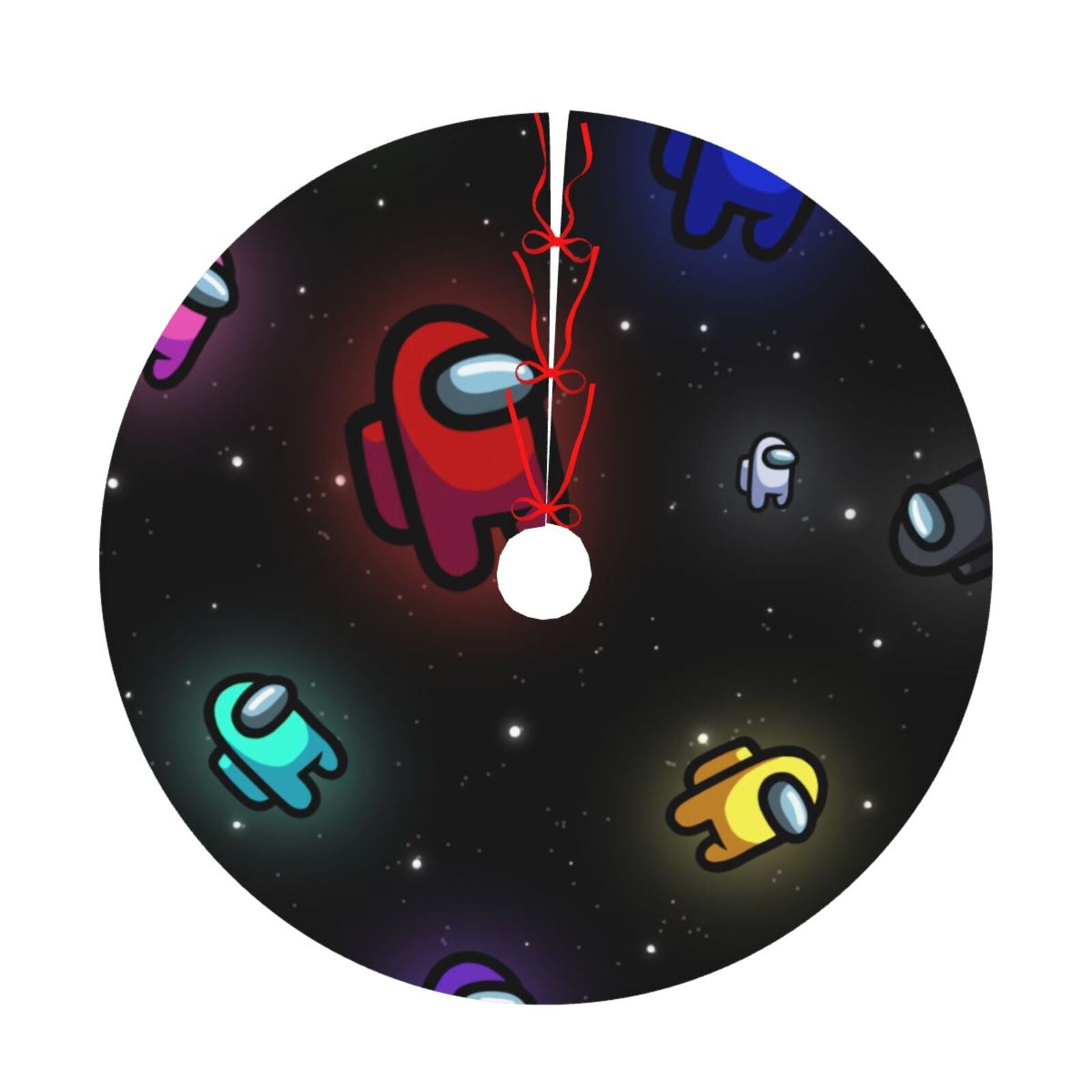 Gaming Among-Us Imposter Crewmate Christmas Tree Skirt 48 Inch,Soft and ...