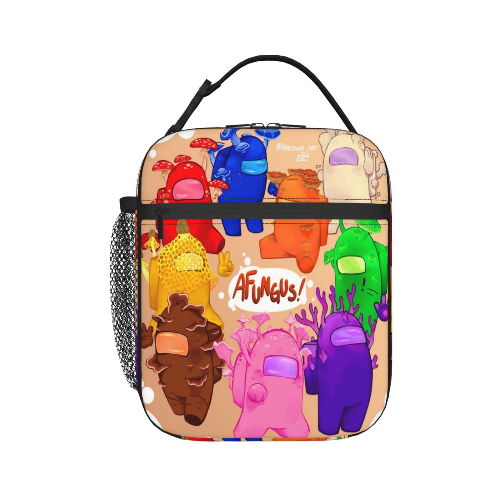 Gaming Among-Us Imposter Crewmate Lunch Box for Women Men,Lunch Bag ...