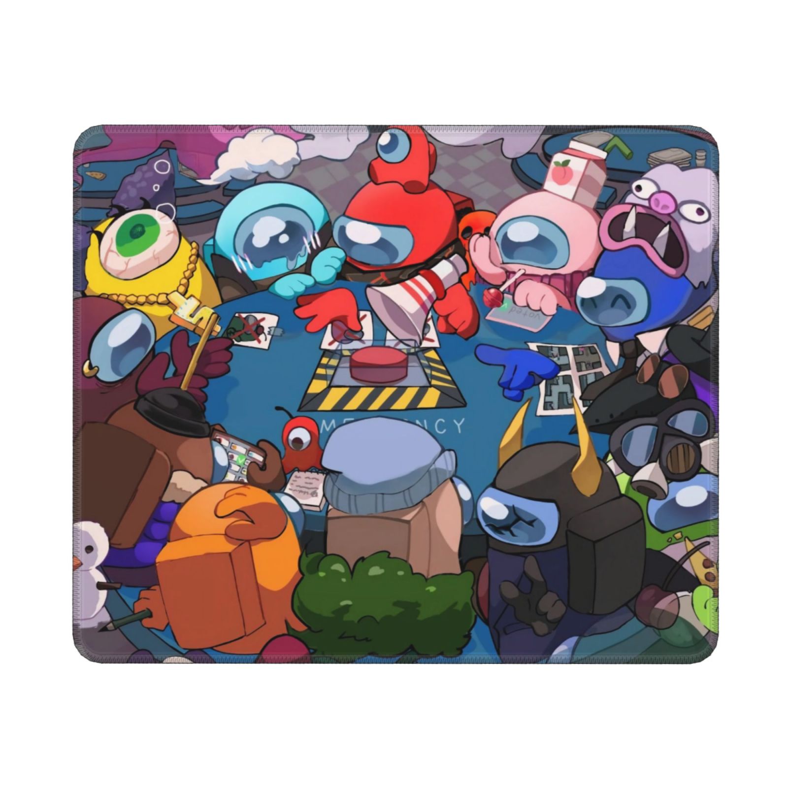 Gaming Among-Us Imposter Crewmate Mouse Pad,Kawaii Anime Cat Mouse Pads ...
