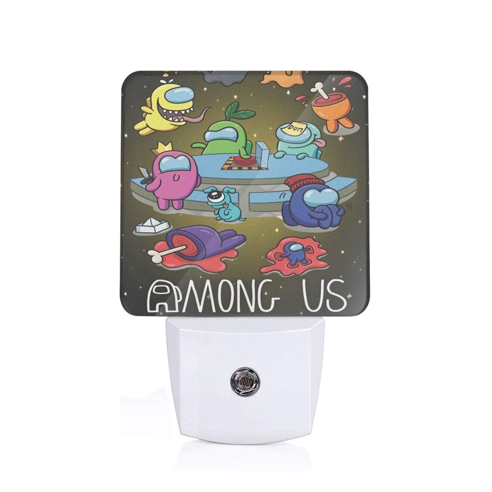 Gaming Among-Us Imposter Crewmate Night Light,Night Lights Plug into ...