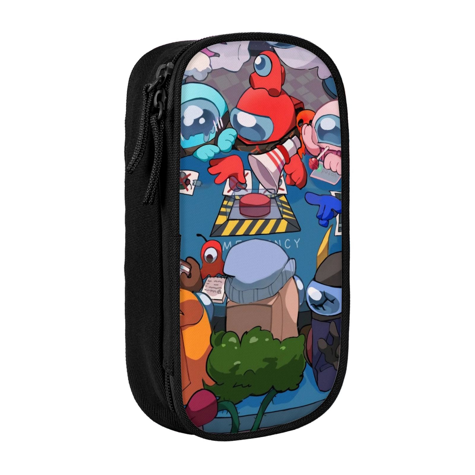 Gaming Among-Us Imposter Crewmate Pencil Case,Pencil Pouch,Big Pencil ...