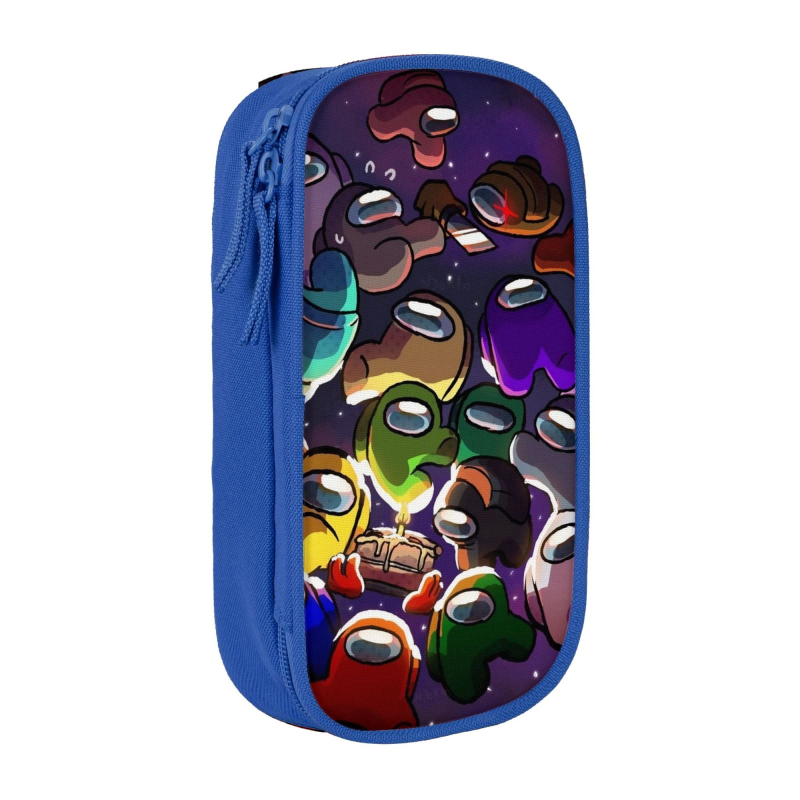 Gaming Among-Us Imposter Crewmate Pencil Case,Pencil Pouch,Big Pencil ...