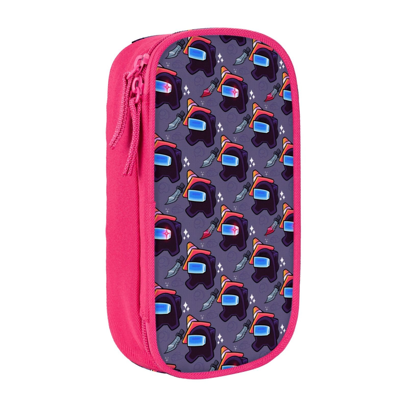 Gaming Among-Us Imposter Crewmate Pencil Case,Pencil Pouch,Big Pencil ...
