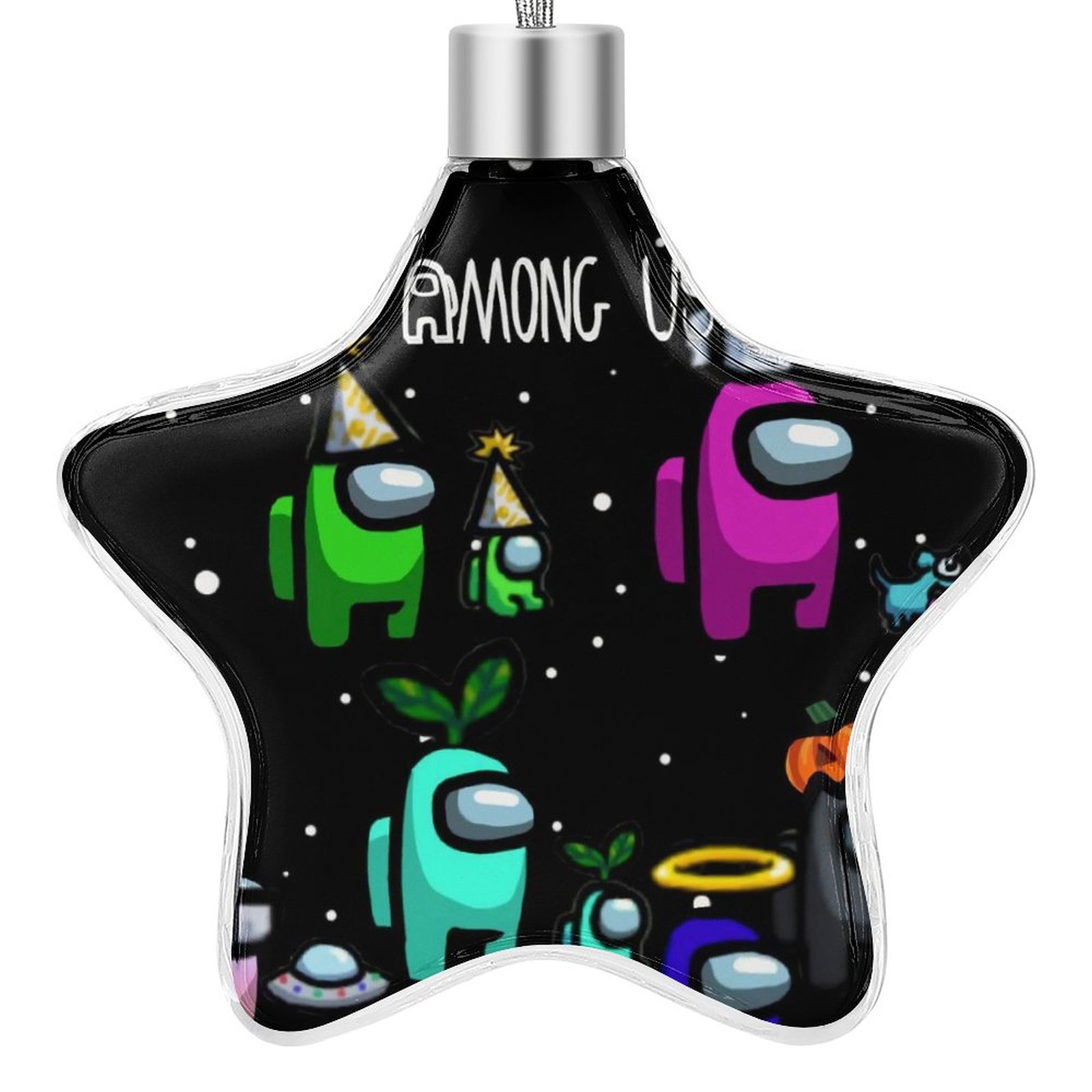 Gaming Among Us Imposter Crewmate-Tasks Christmas Decorations,Christmas ...