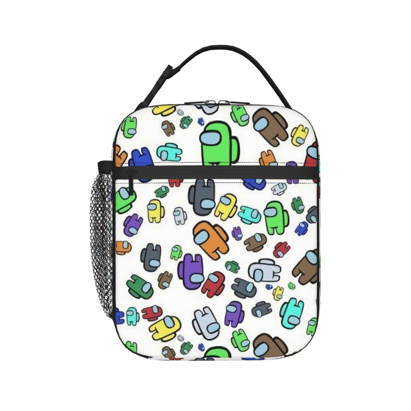 Gaming Among-Us Lunch Box Lunch Bag for Women Adults Men,Reusable Cute ...
