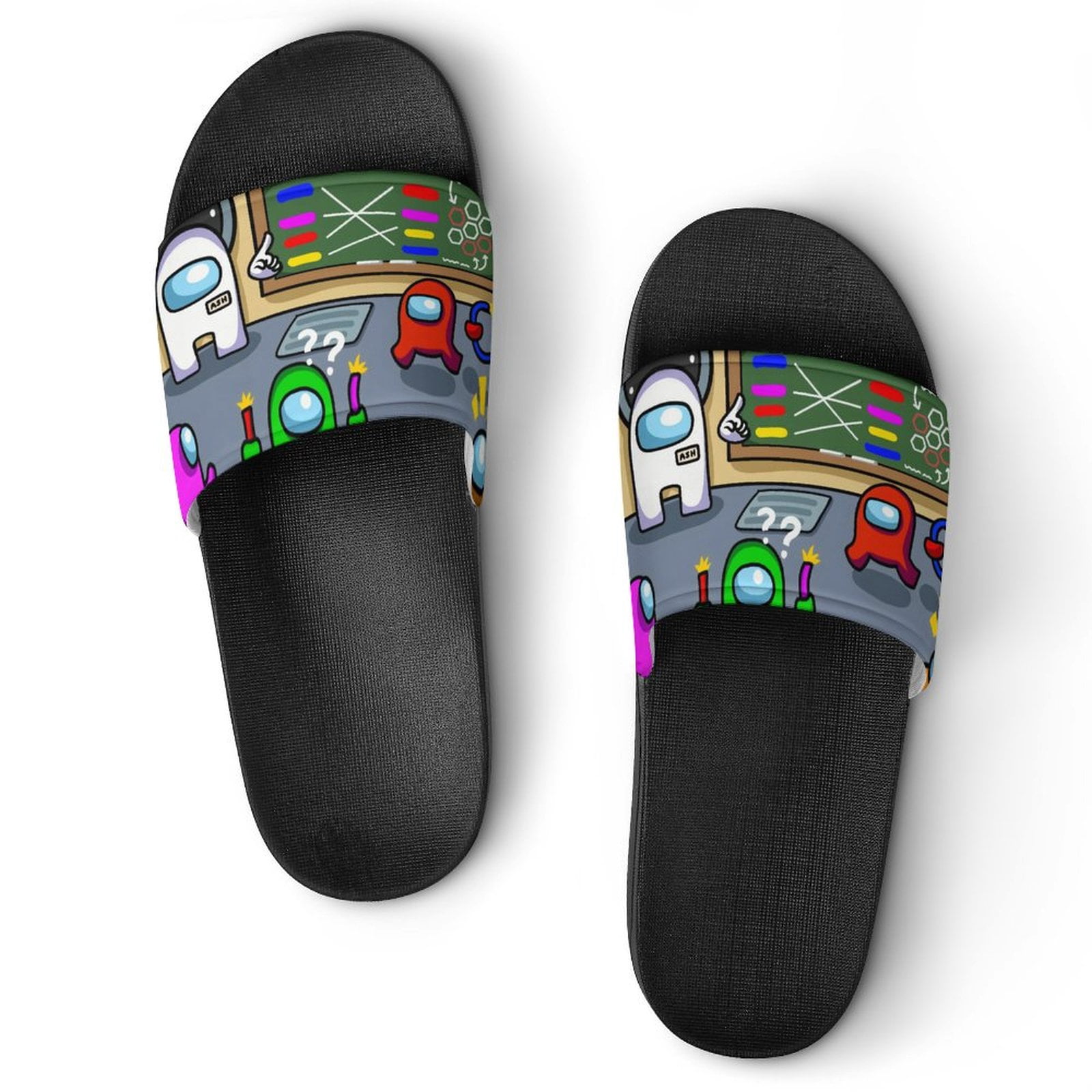 Gaming Among Us Mens Slippers,Slippers for Men,Men's Slippers,Non-slip ...