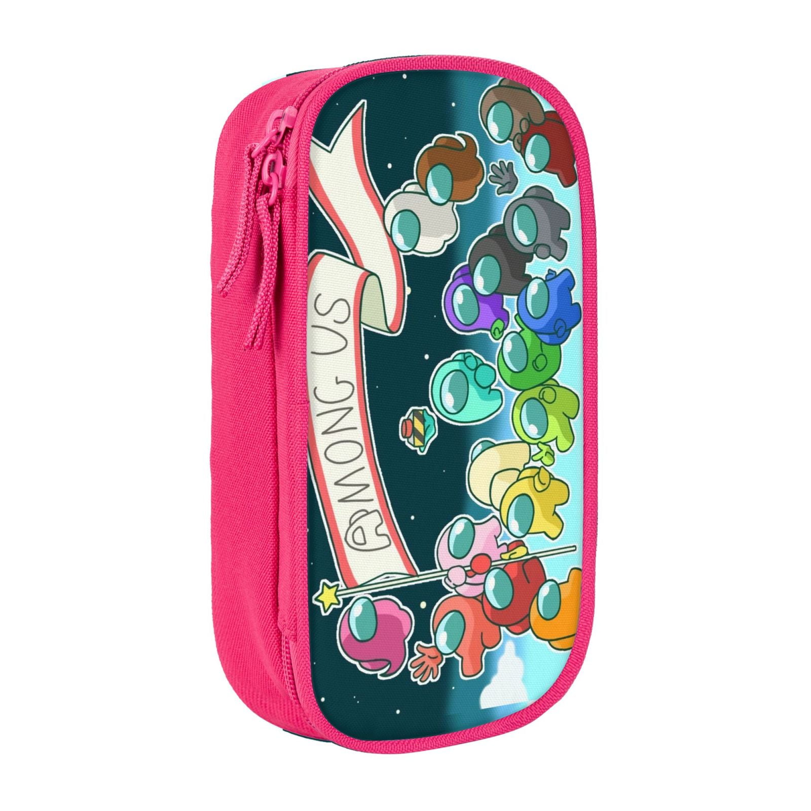 Gaming Among Us Pencil Case,Pencil Pouch,Extra Big Pencil Bag,Pen Bag ...