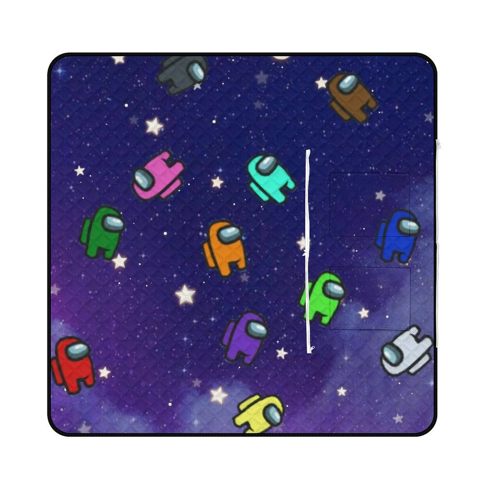 Gaming Among Us Picnic Blankets 59"x59" Extra Large Outdoor Blanket ...