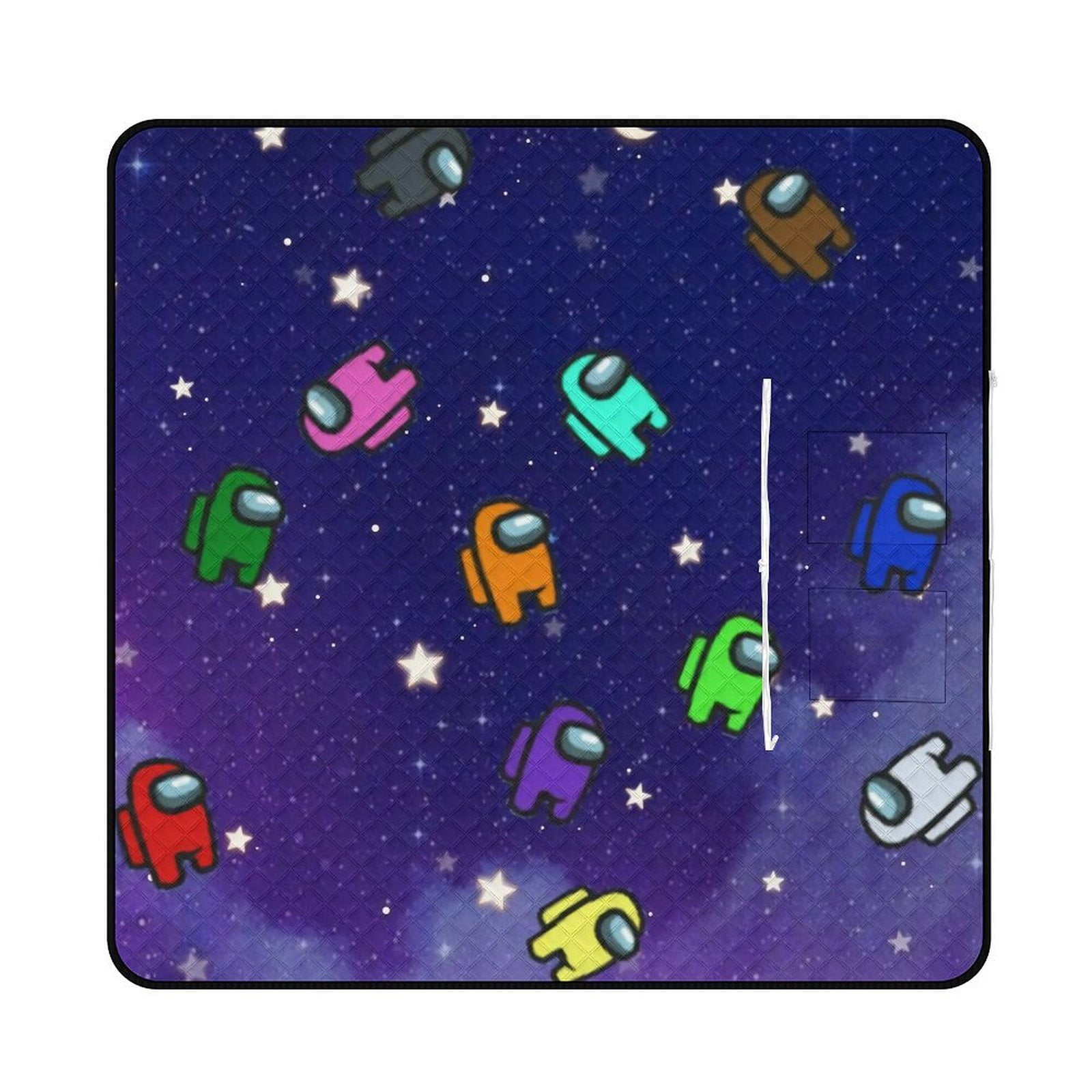 Gaming Among Us Picnic Blankets 78"x78" Extra Large Outdoor Blanket ...