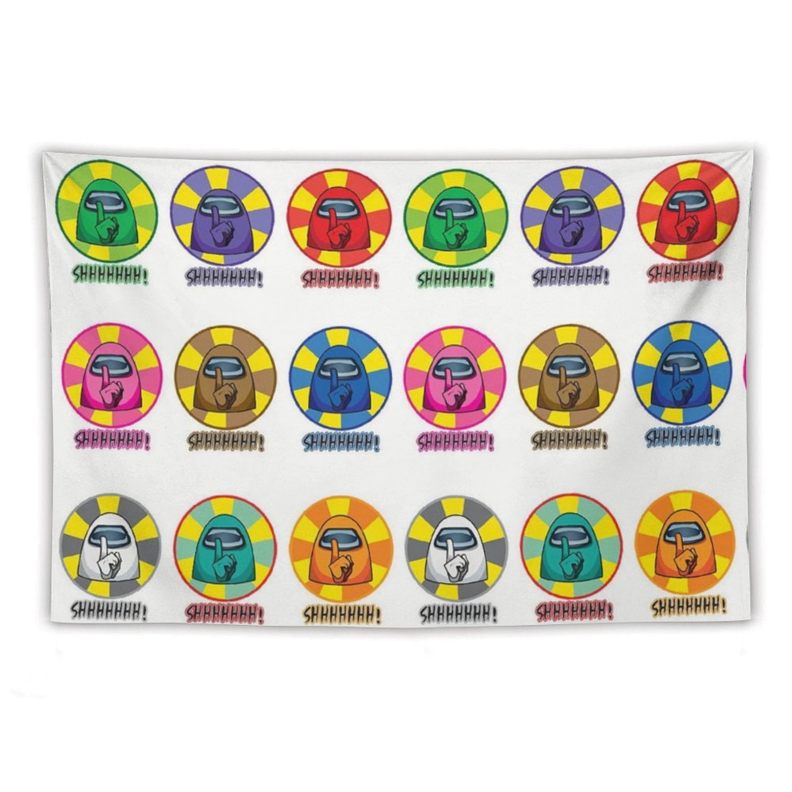Gaming Among Us Tapestry,Gaming Among Us Tapestry Wall Hanging,Wall ...