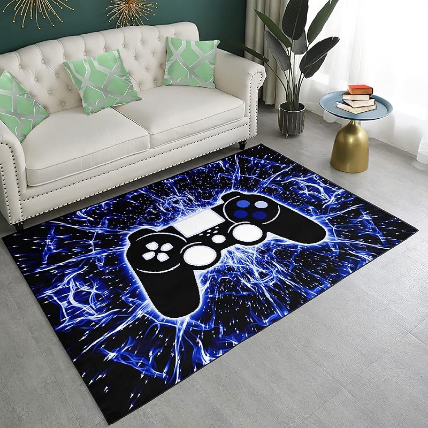 Gaming Area Rugs for Boys Cool Game Style Bedroom, Video Games Bedroom ...