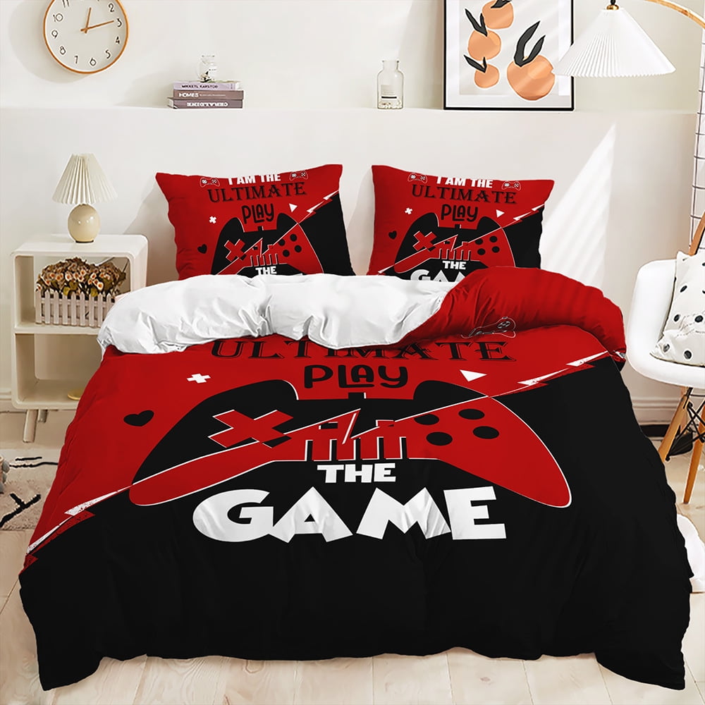 Gaming Bedding Sets for Boys,Gamer Comforter Cover Set ,Child Gaming ...