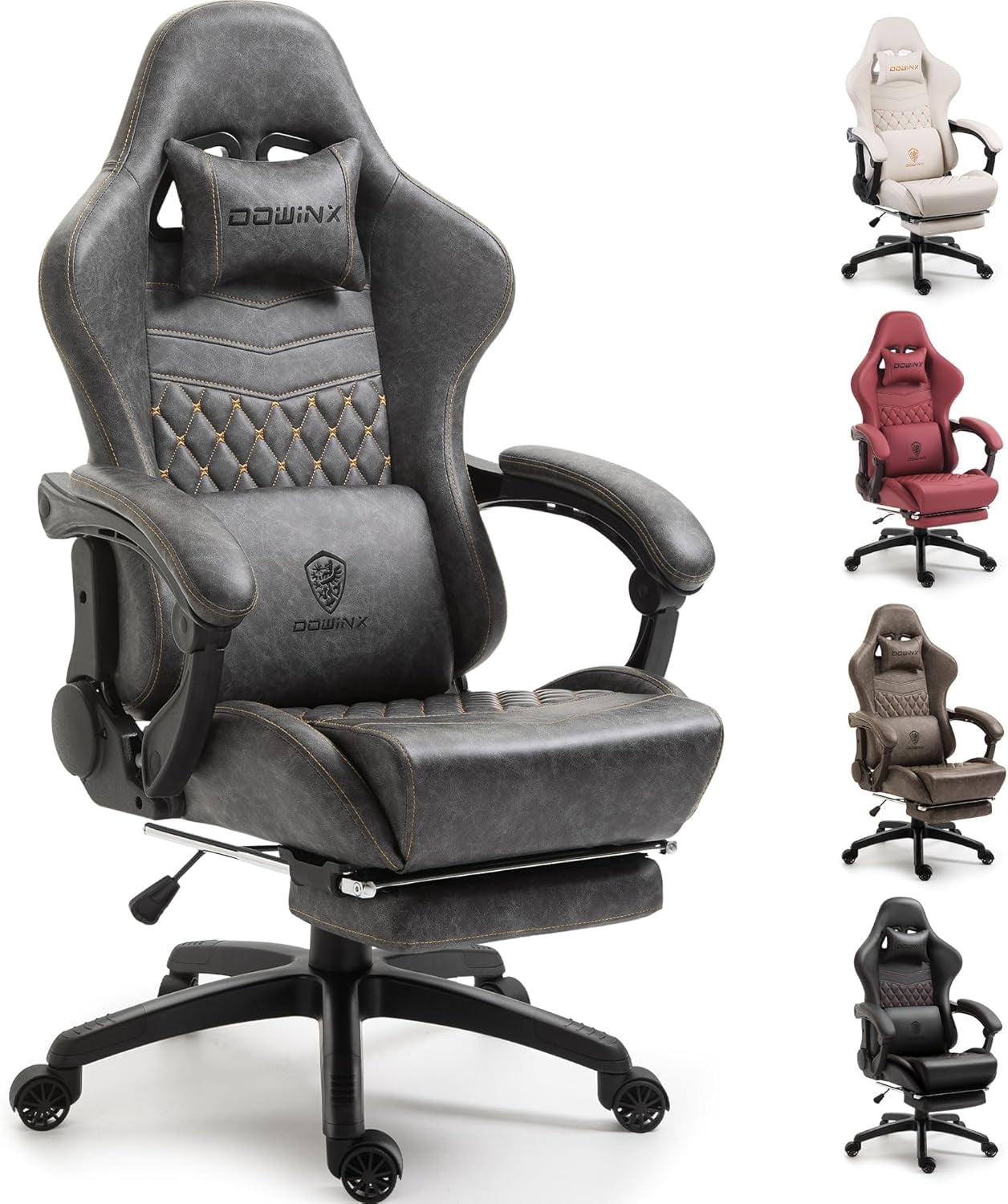 Gaming Chair Big and Tall, Ergonomic Computer Chair with Footrest and ...