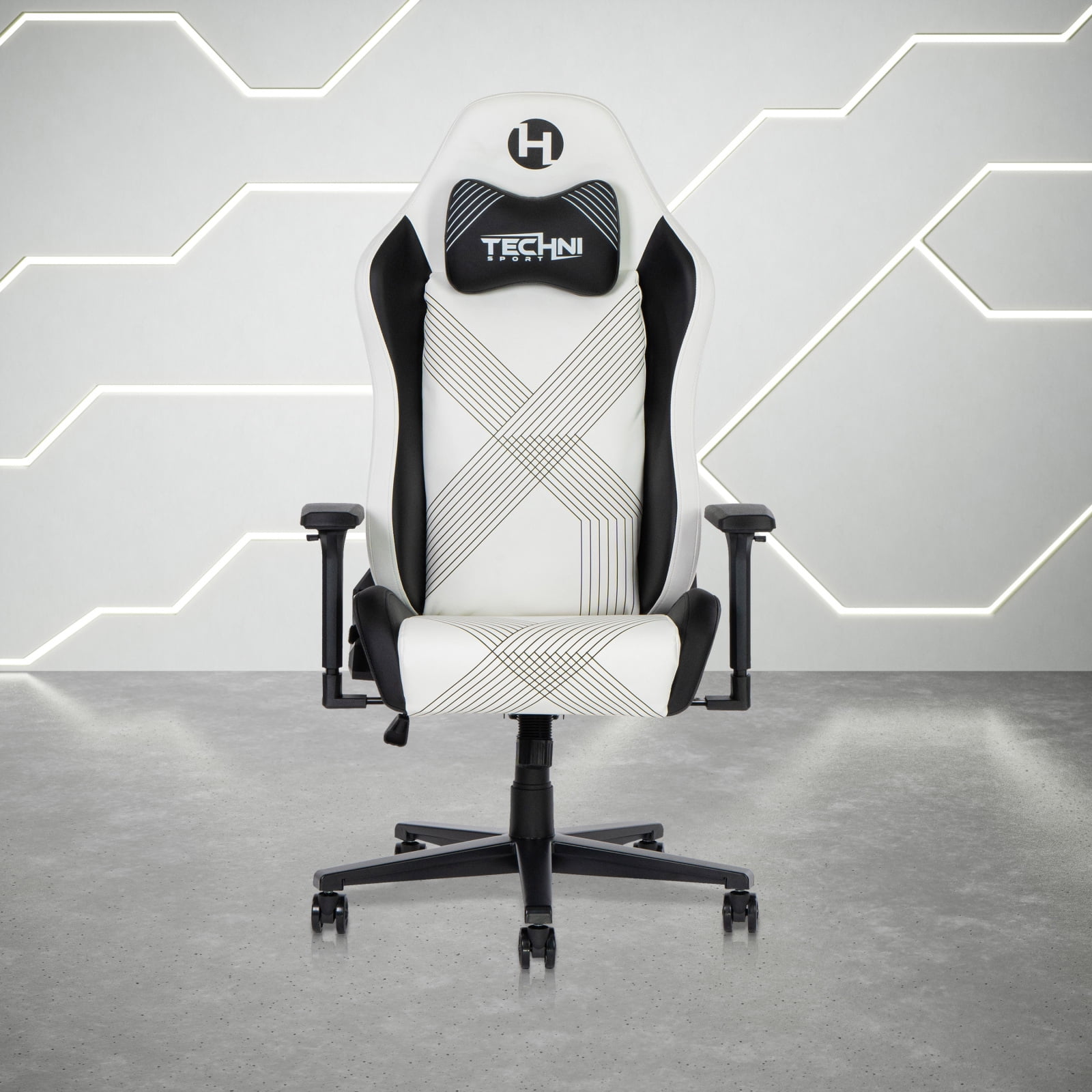 Gaming Chair Breathable PU Leather Gamer Chair, Ergonomic Office Chair ...