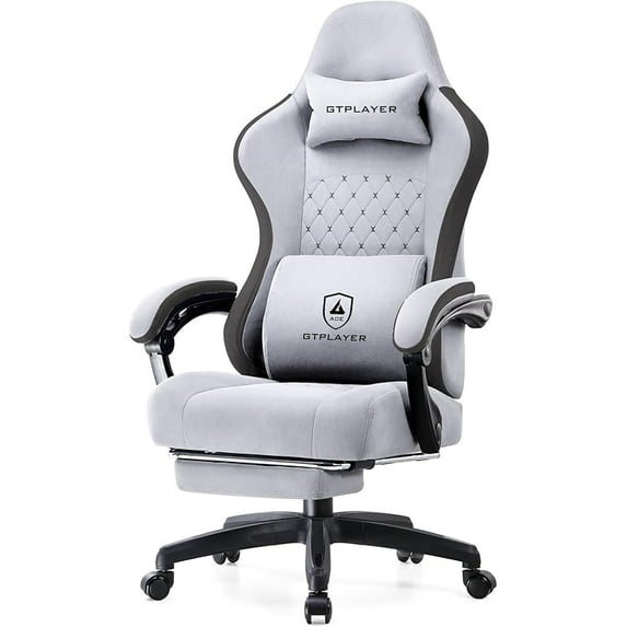 Gaming Chair, Computer Office Chair with Pocket Spring Cushion, Linkage ...
