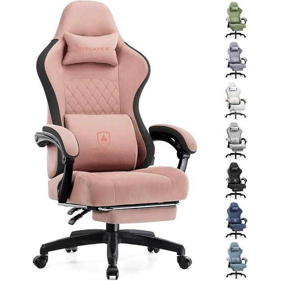 Gaming Chair, Computer Office Chair with Pocket Spring Cushion, Linkage ...