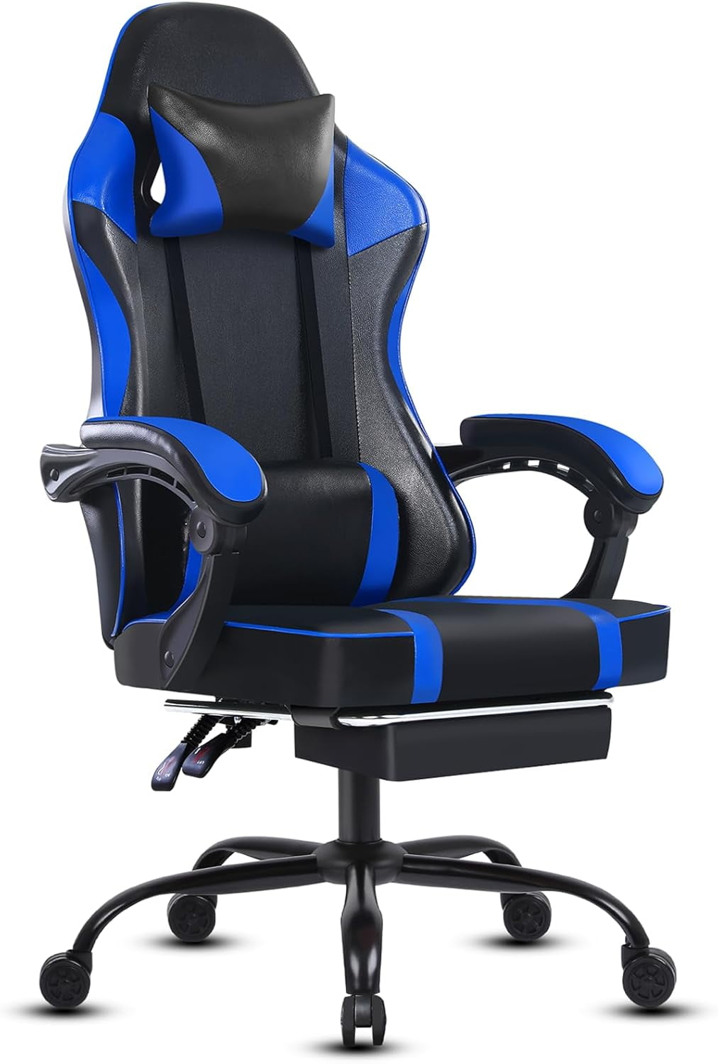 Gaming Chair, Ergonomic Video Game Chair for Adults, Comfortable Computer Chair with Footrest ...