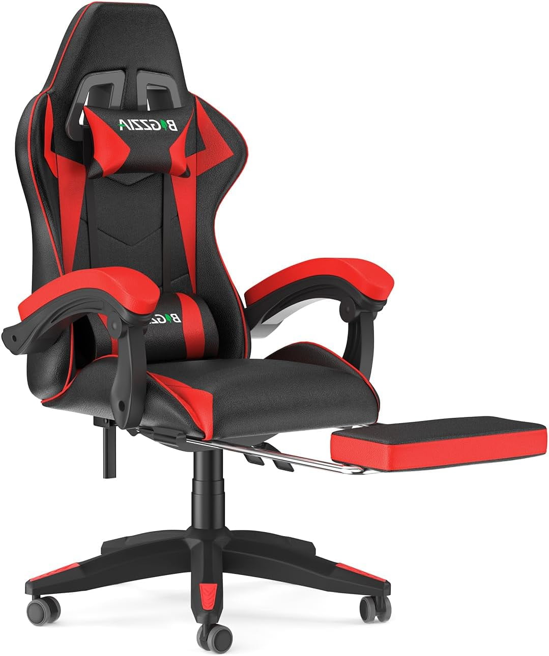 Gaming Chair with Footrest, High Back Ergonomic Computer Gamer Chair ...