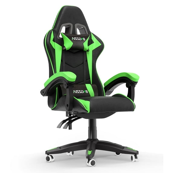Gaming Chair High Back Ergonomic Design with Lumbar Support Headrest ...