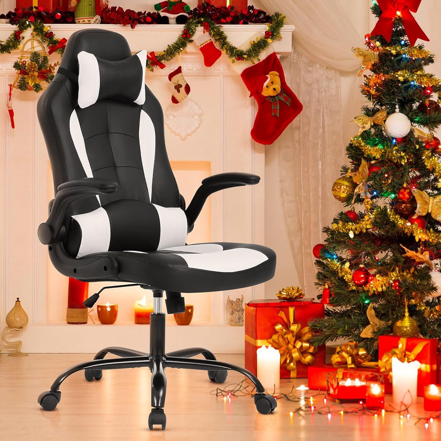 Gaming Chair High Back Office Chair Ergonomic Desk Chair PC Racing ...