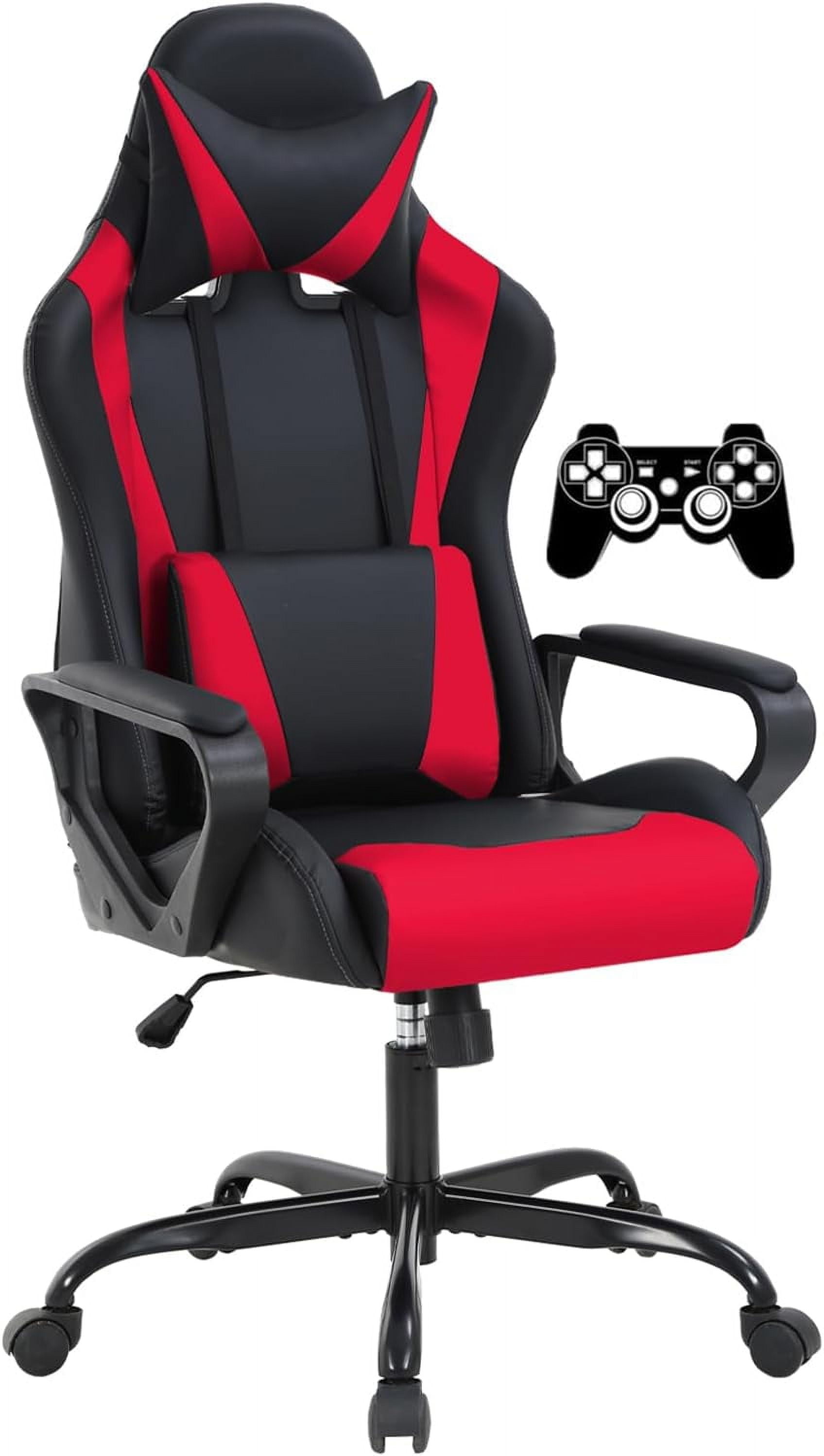 Gaming Chair High-Back Office Chair Ergonomic Video Game Chairs Height ...