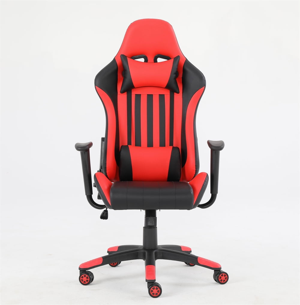Gaming Chair, High Back Racing Office Computer Chair with Headrest and ...