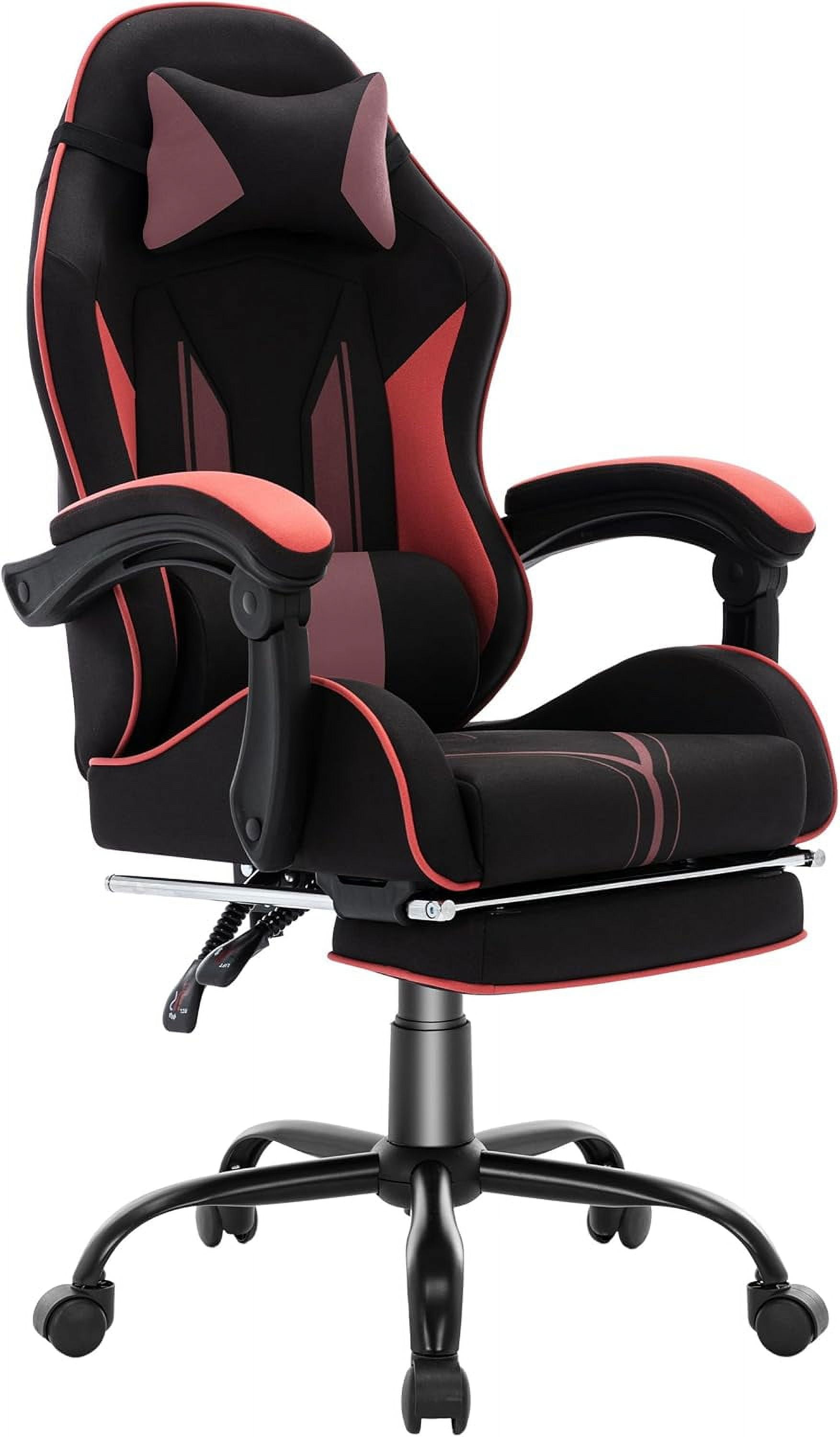 Gaming Chair for Kids Computer Chair with Footrest and Lumbar Support ...