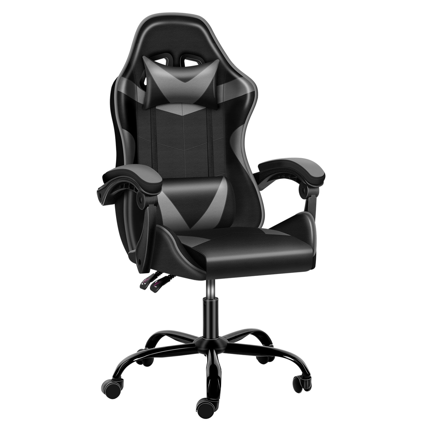 Gaming Chair with Racing Video Backrest, Office Computer Chair, High ...