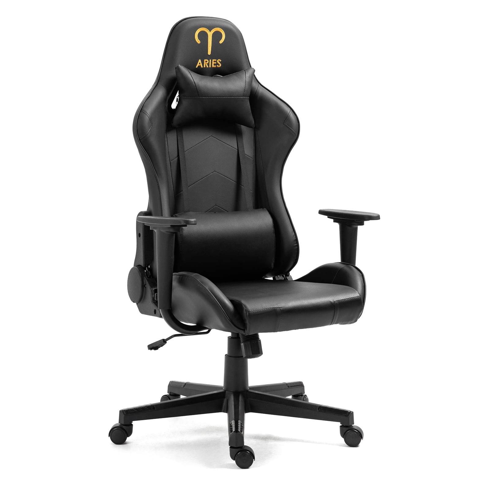 Gaming Chair with Zodiac Star Sign, Aries Astrology Logo Ergonomic ...