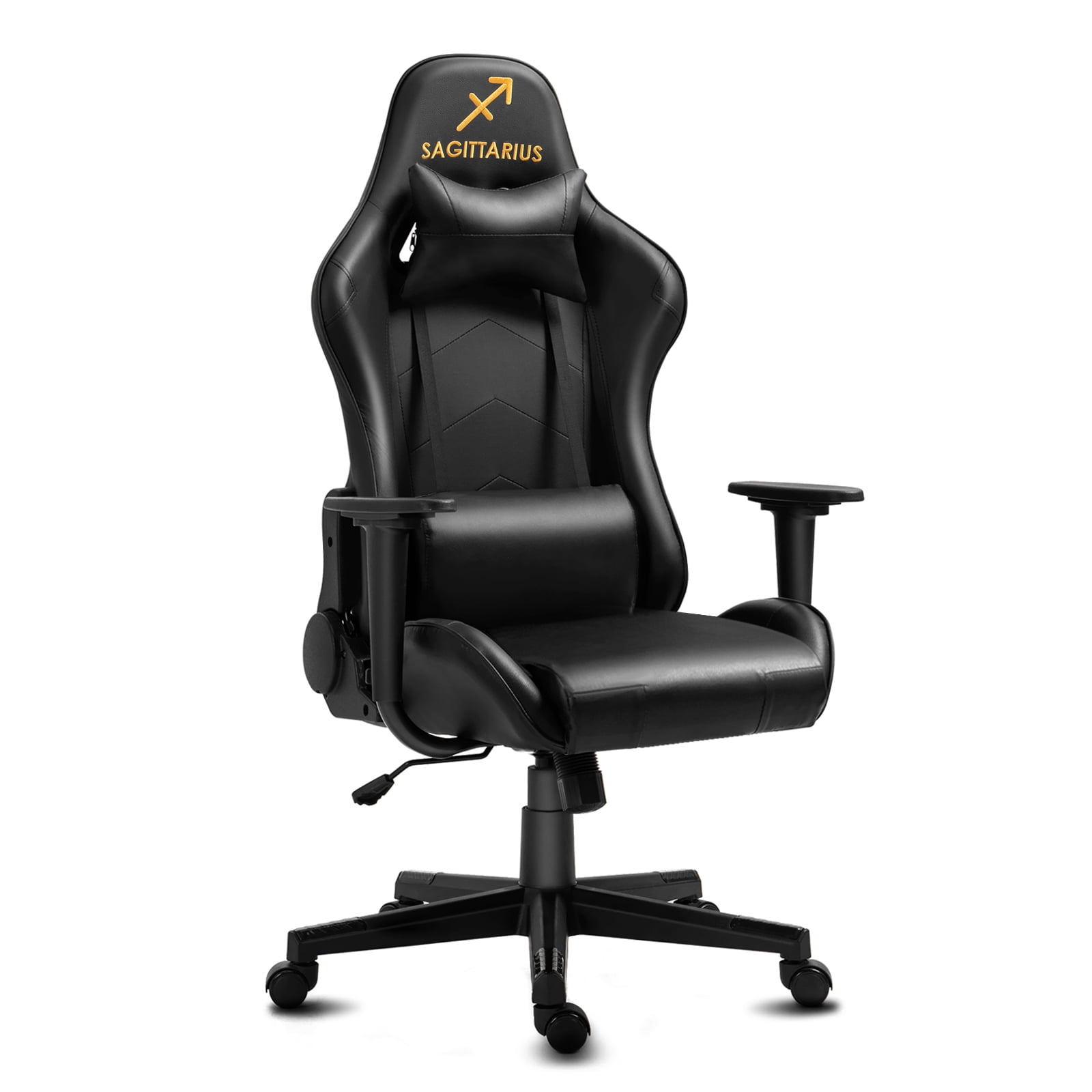 Gaming Chair with Zodiac Star Sign, Sagittarius Astrology Logo ...
