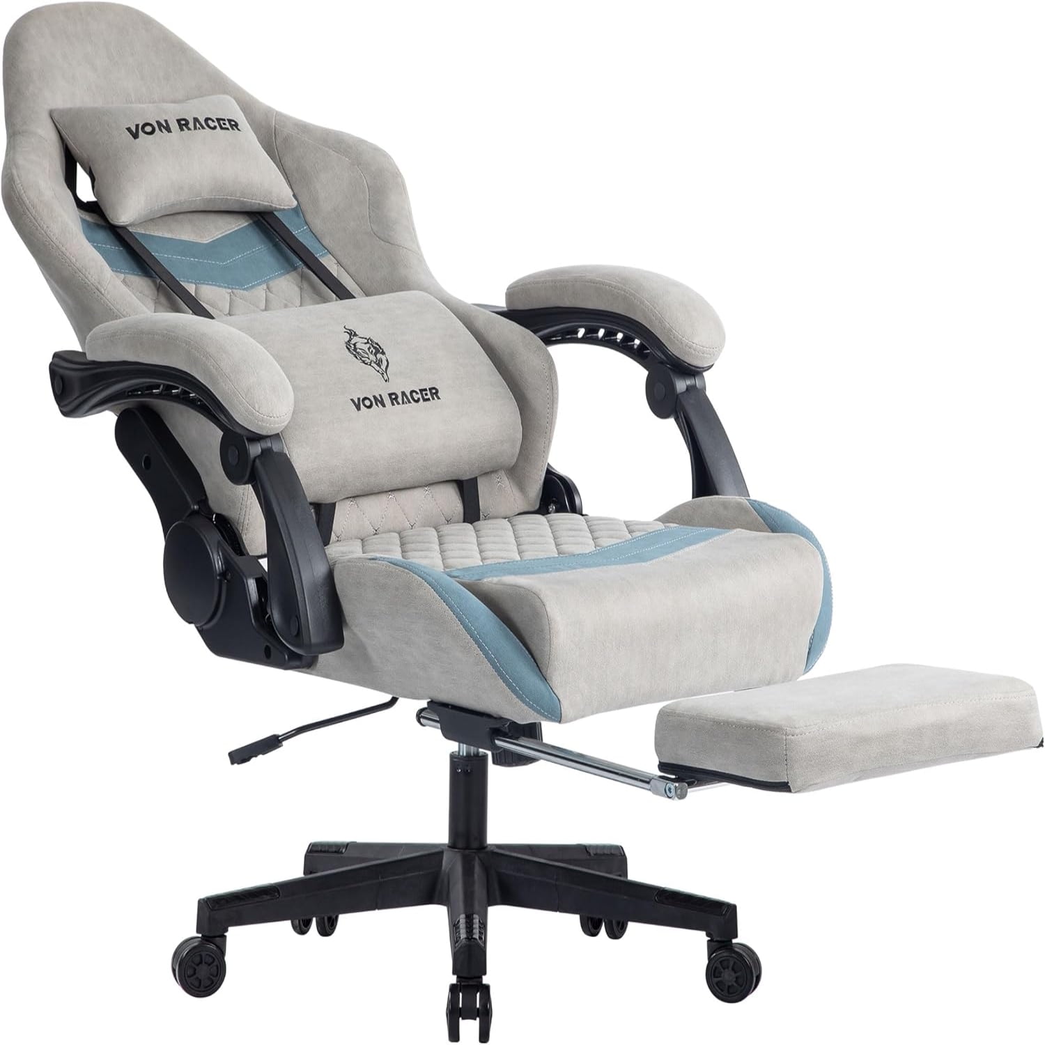 Gaming Chairs for Adults 350lbs Computer Chair with Adjustable Lumbar ...