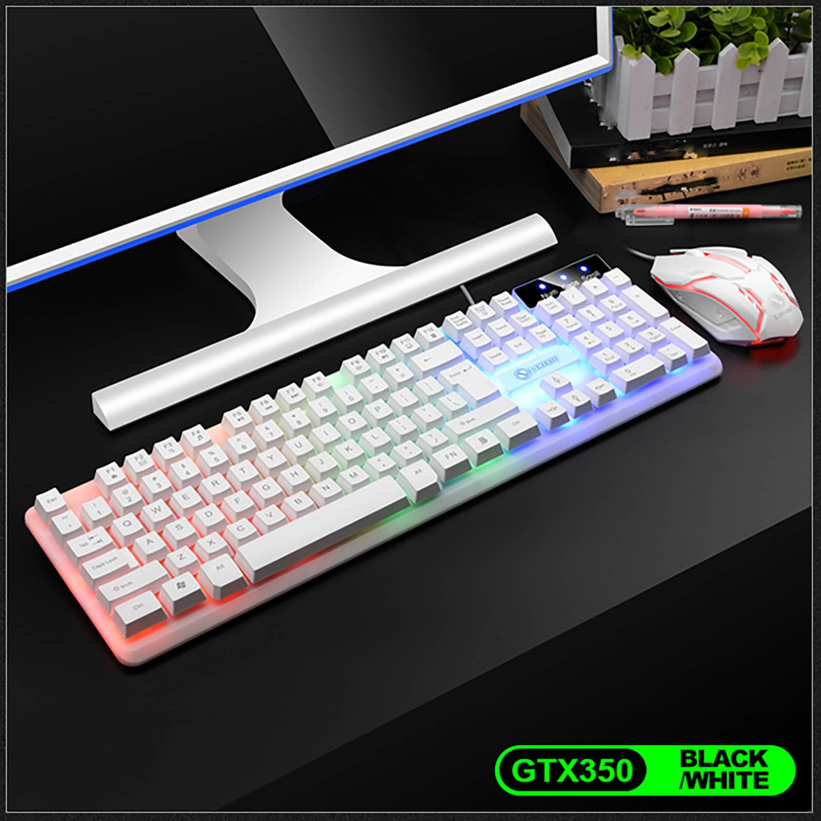 Gaming Collectibles Keyboard Board Plate Lighted Keyboard Gamer Stuff ...