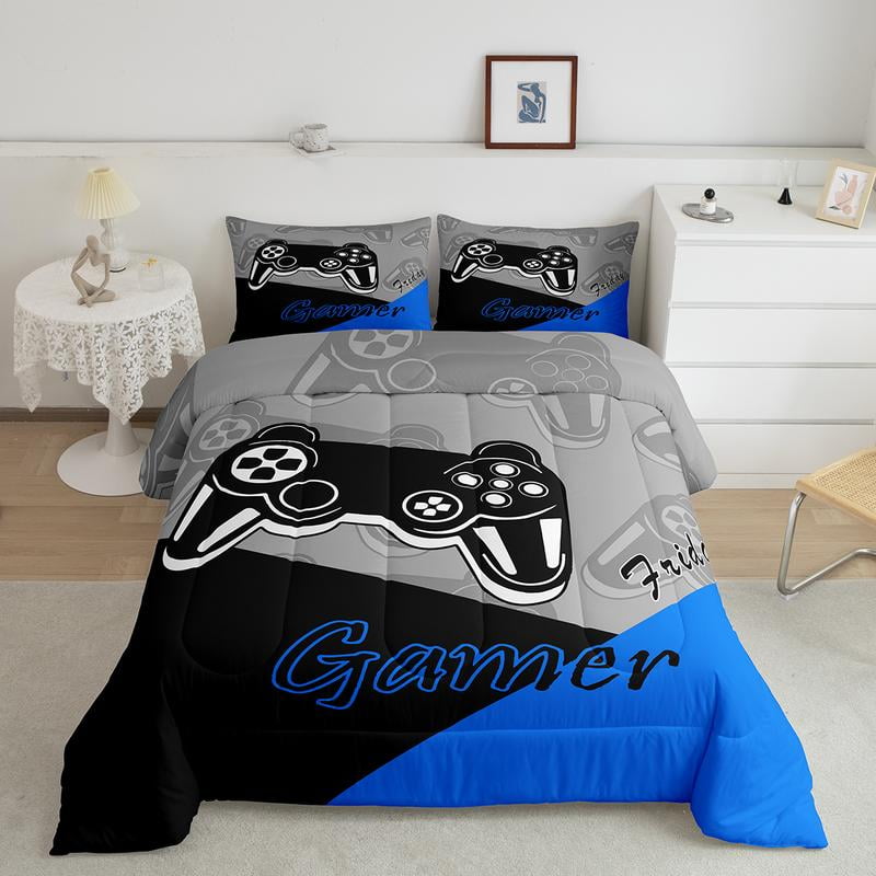 Gaming Comforter Set, Multiple sizes ,Video Game Bedding Sets ...
