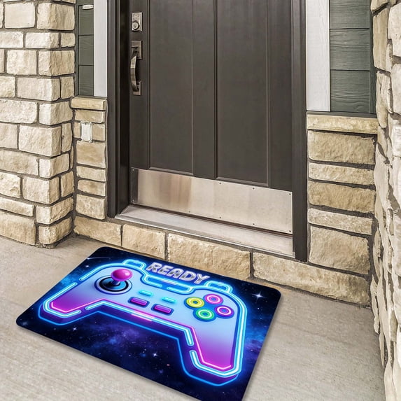 Gaming Controller Area Rug for Living Room Bedroom Game Room Soft Floor ...
