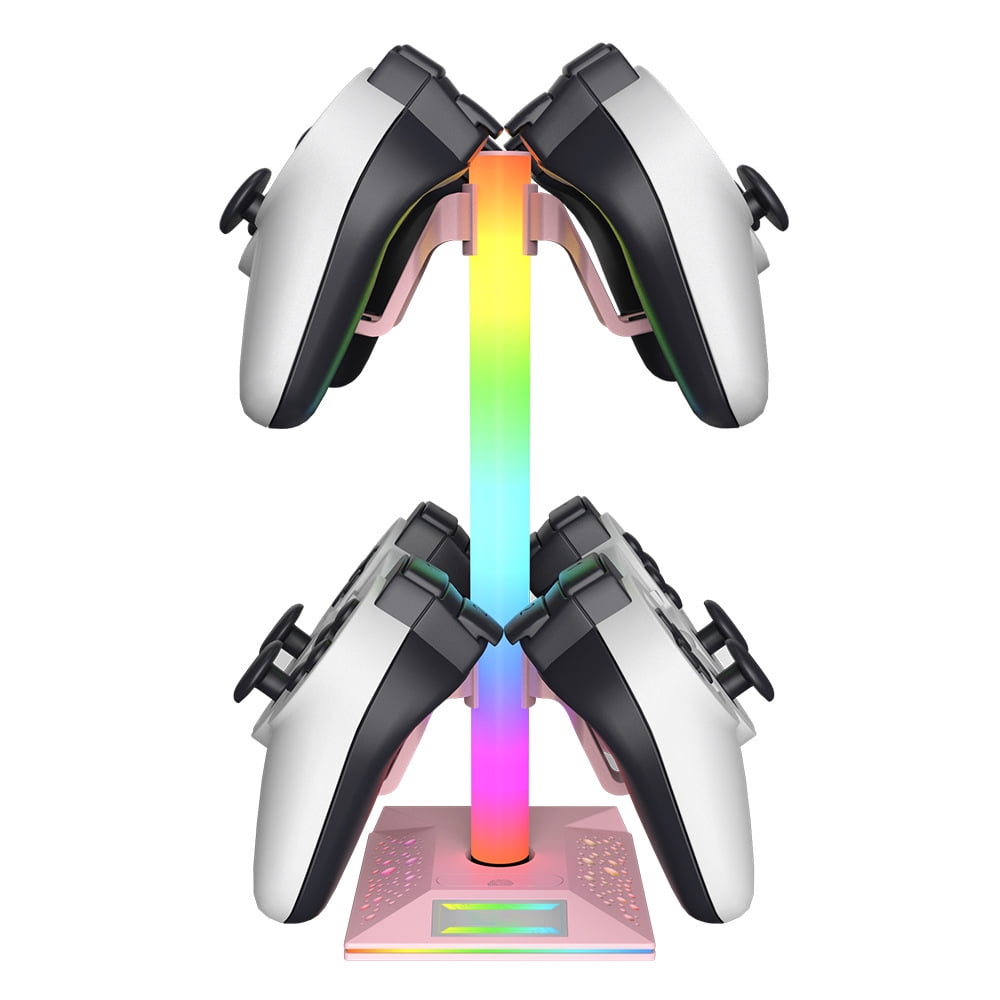 Gaming Controller Holder, Headphone Stand Accessories with 2 USB and 1 ...