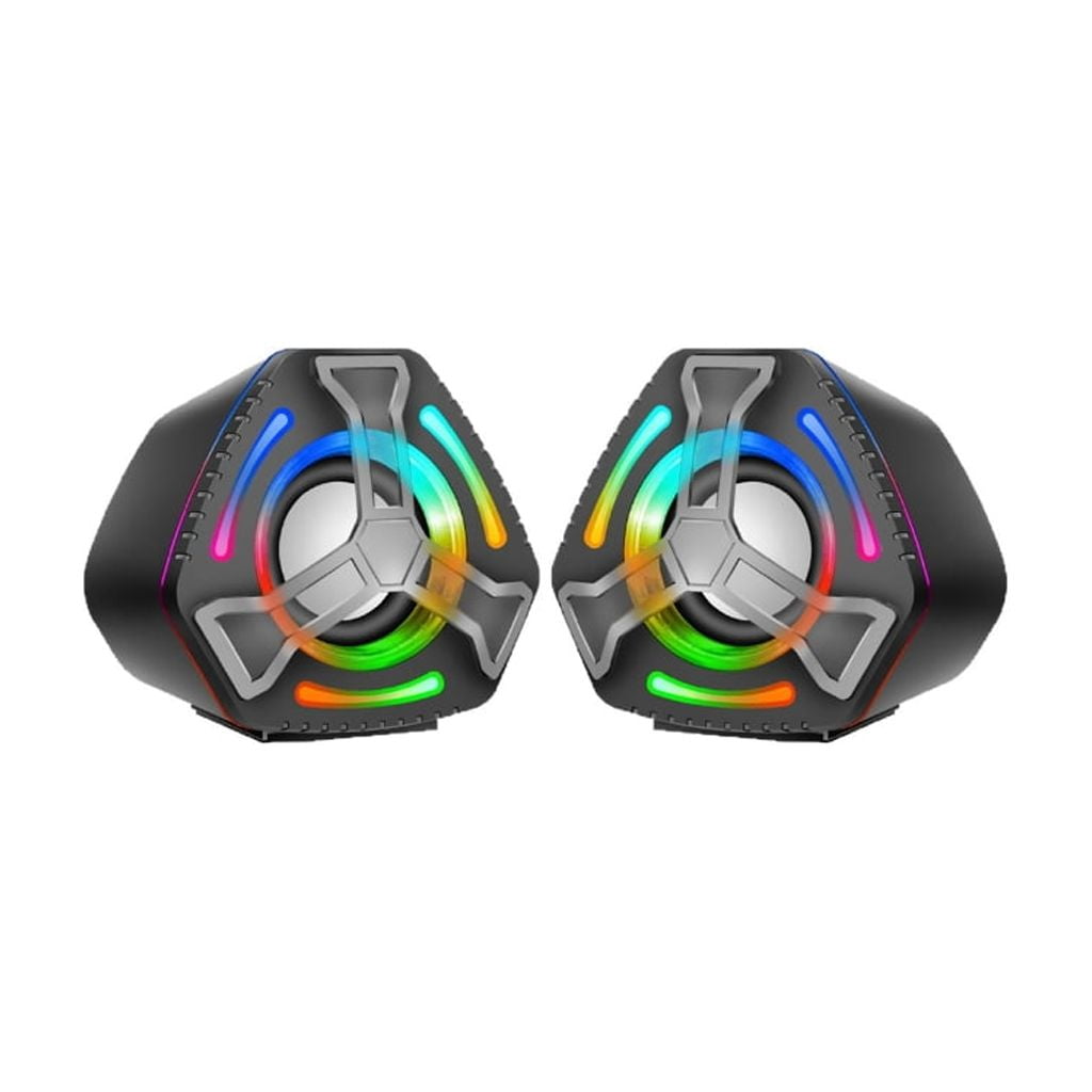 Gaming Corded Loudspeaker With Color Light Show And Advanced Sound ...