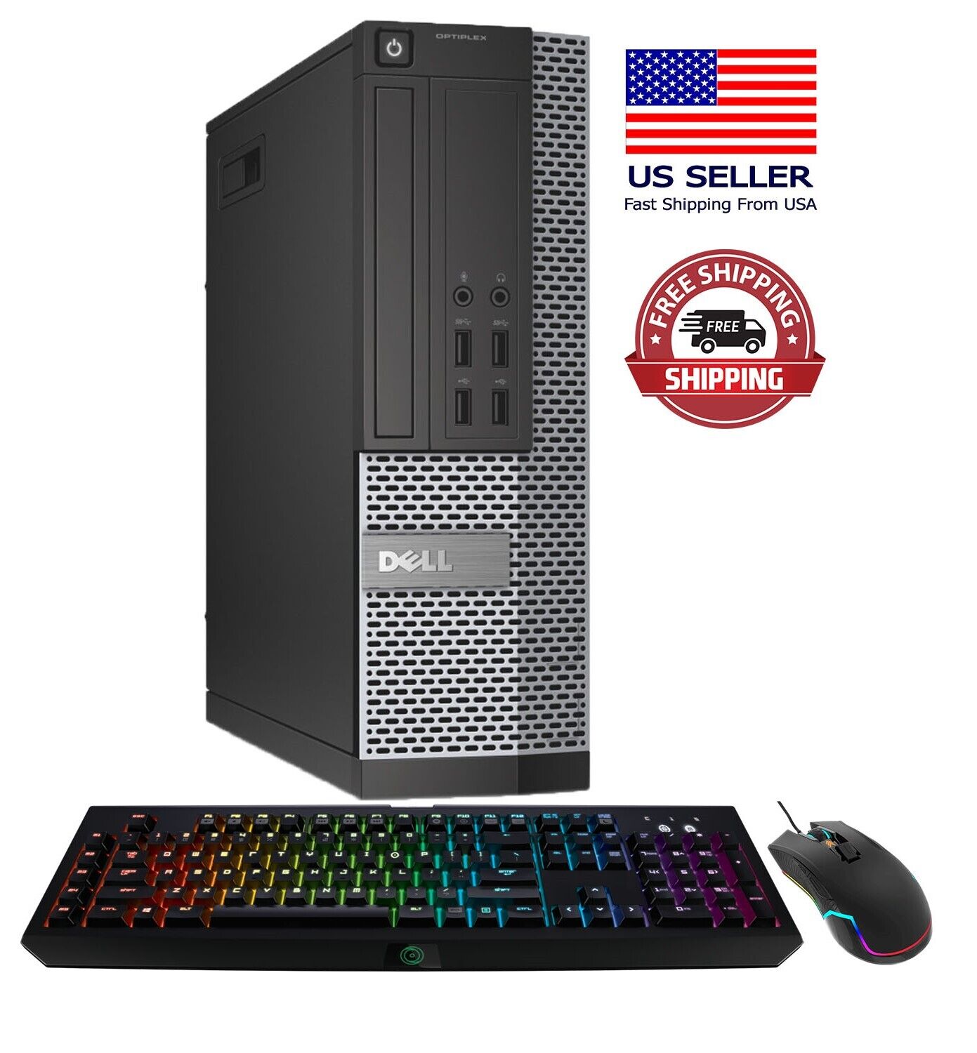 Gaming DELL OptiPlex 7010 Desktop Computer PC - Intel Quad-Core i5 ...
