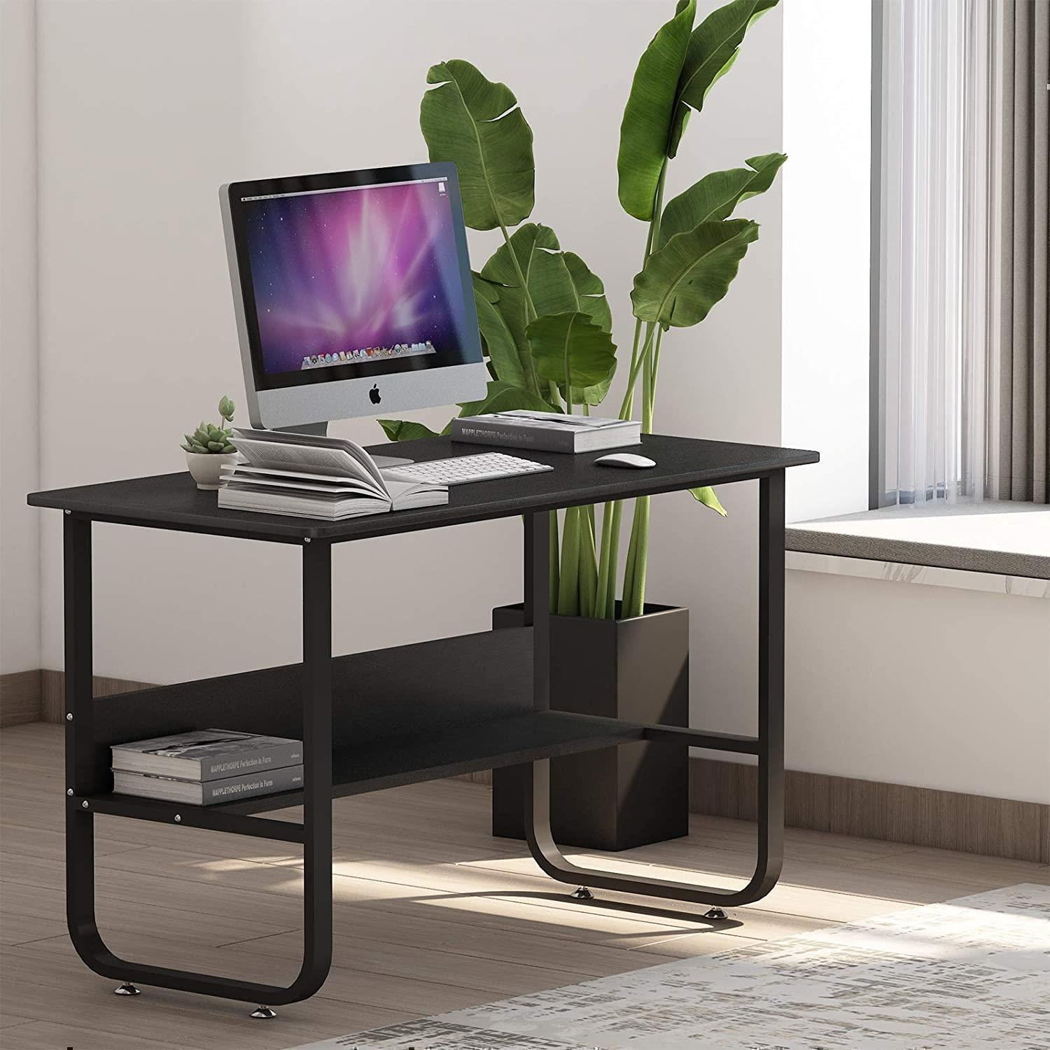 Gaming Desk Computer Desk Home Office Desk Large Modern Ergonomic PC w ...