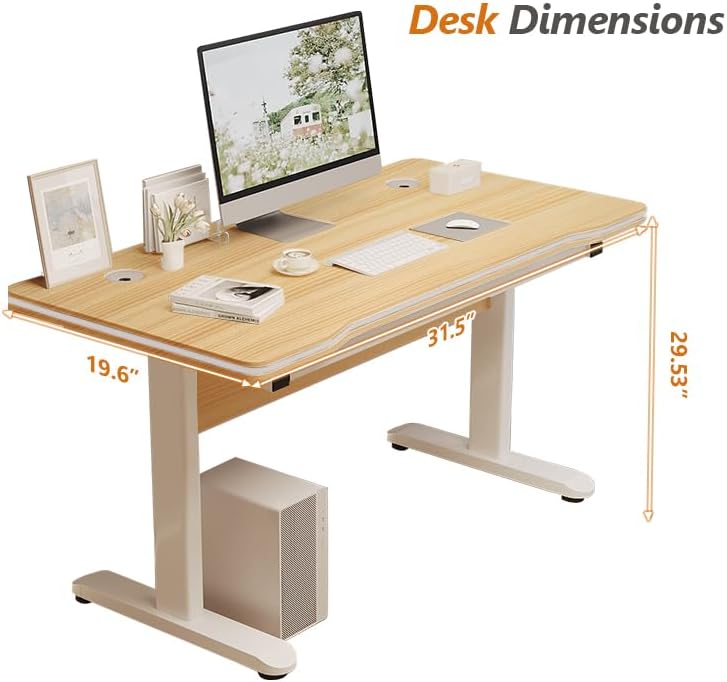 Gaming Desk Computer Writing Table for Home Office Student Art Modern ...