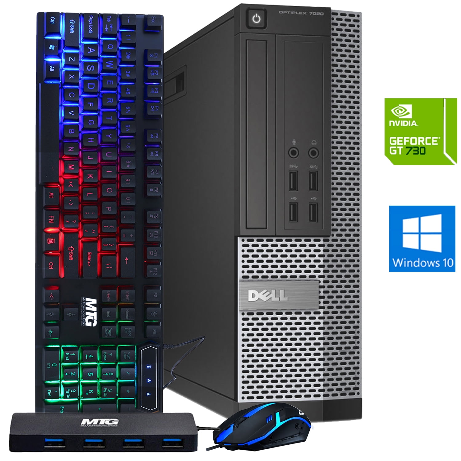 Gaming Desktop Dell OptiPlex 7020 i5-4th gen - Walmart.com