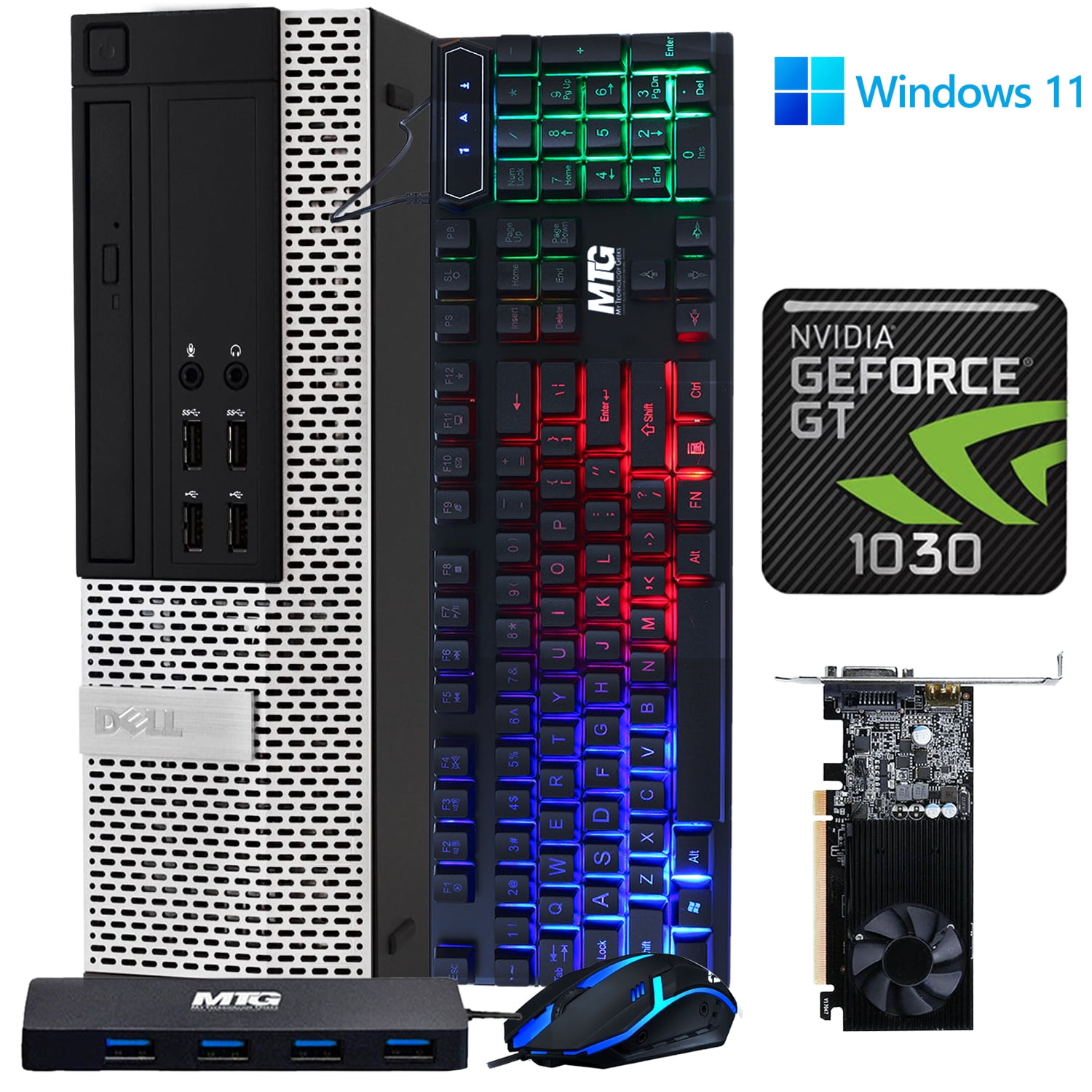 Gaming Desktop Dell OptiPlex 7020 i7-4th gen - Walmart.com
