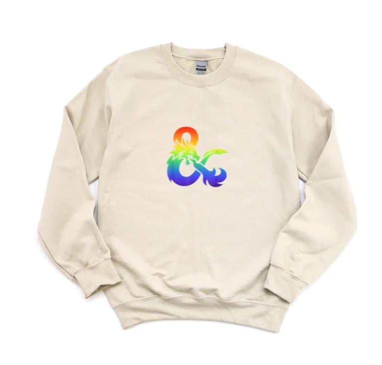 Gaming Dungeons Dragons Rainbow Pride RPG Tabletop Game LGBTQ+ Ally ...