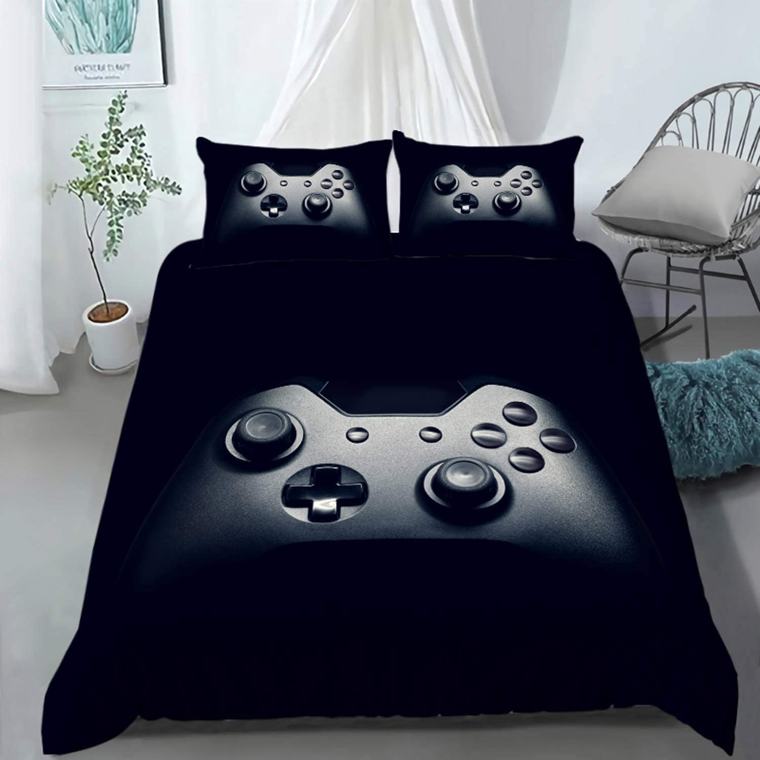 Gaming Duvet Cover Set, Gamer Bedding Sets for Teen Boys Bedroom,Video ...