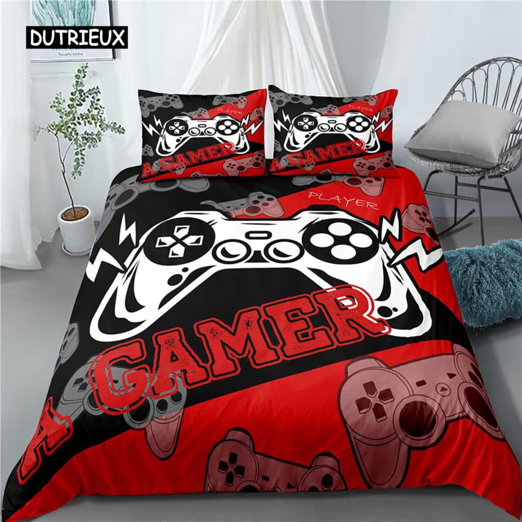 Gaming Duvet Cover Set Gamer Room r for Boy Kids Teen Video Games Twin ...