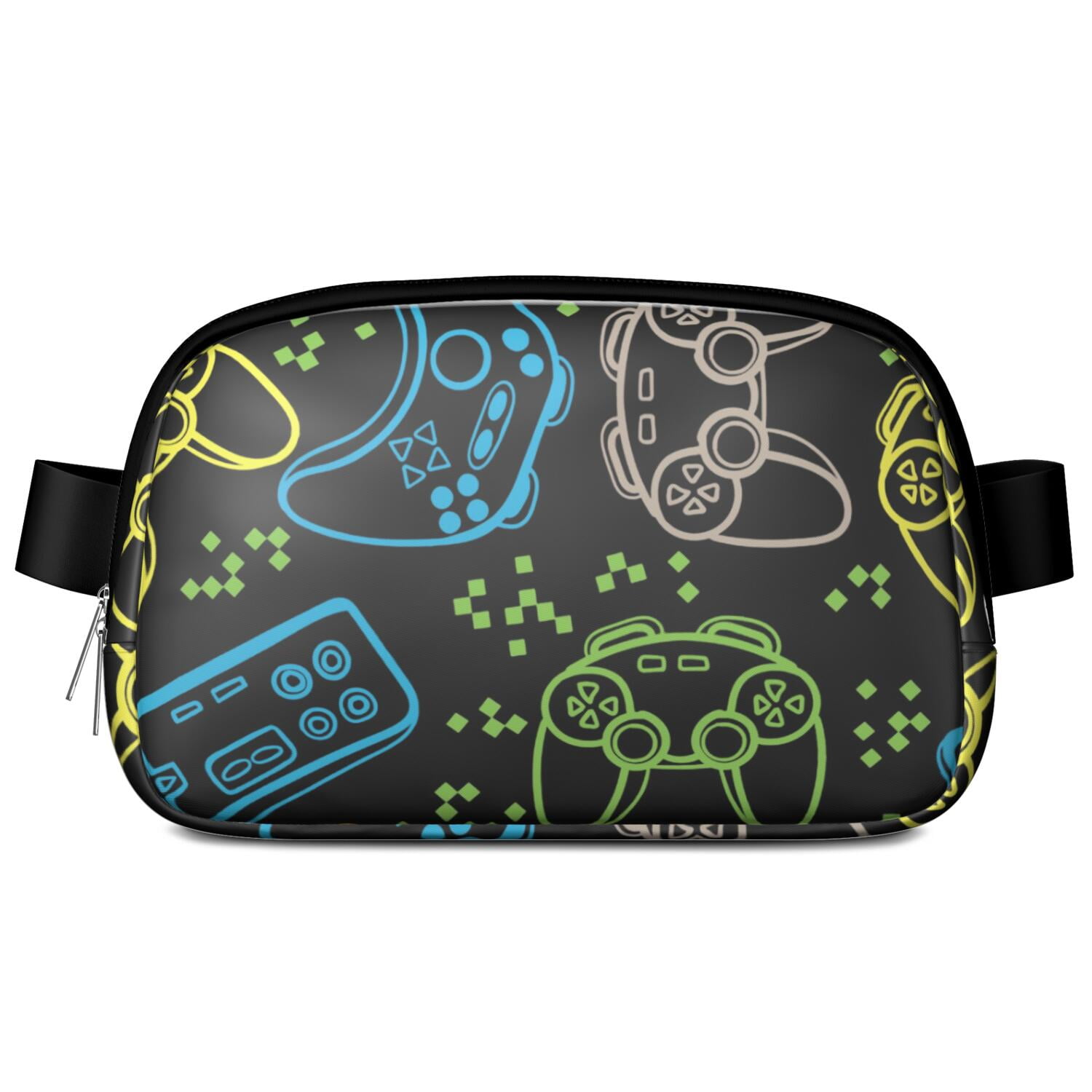 Gaming Fanny Pack for Gamers – Colorful Graffiti Belt Bag with Retro ...