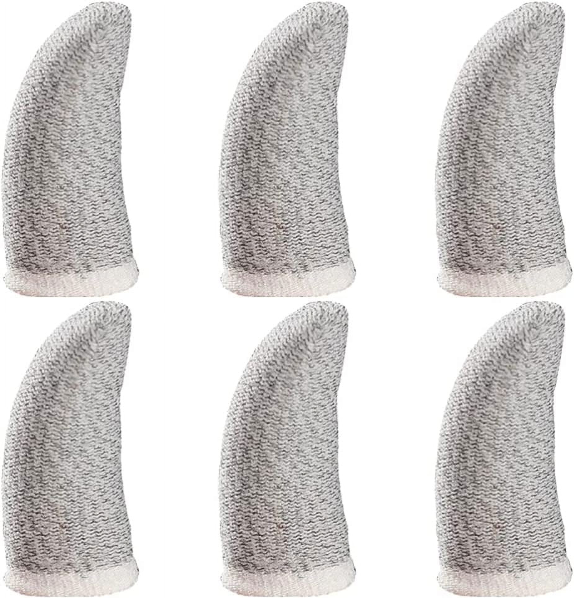 Gaming Finger Sleeves for Mobile Game- White Yellow Silver Fiber Game ...